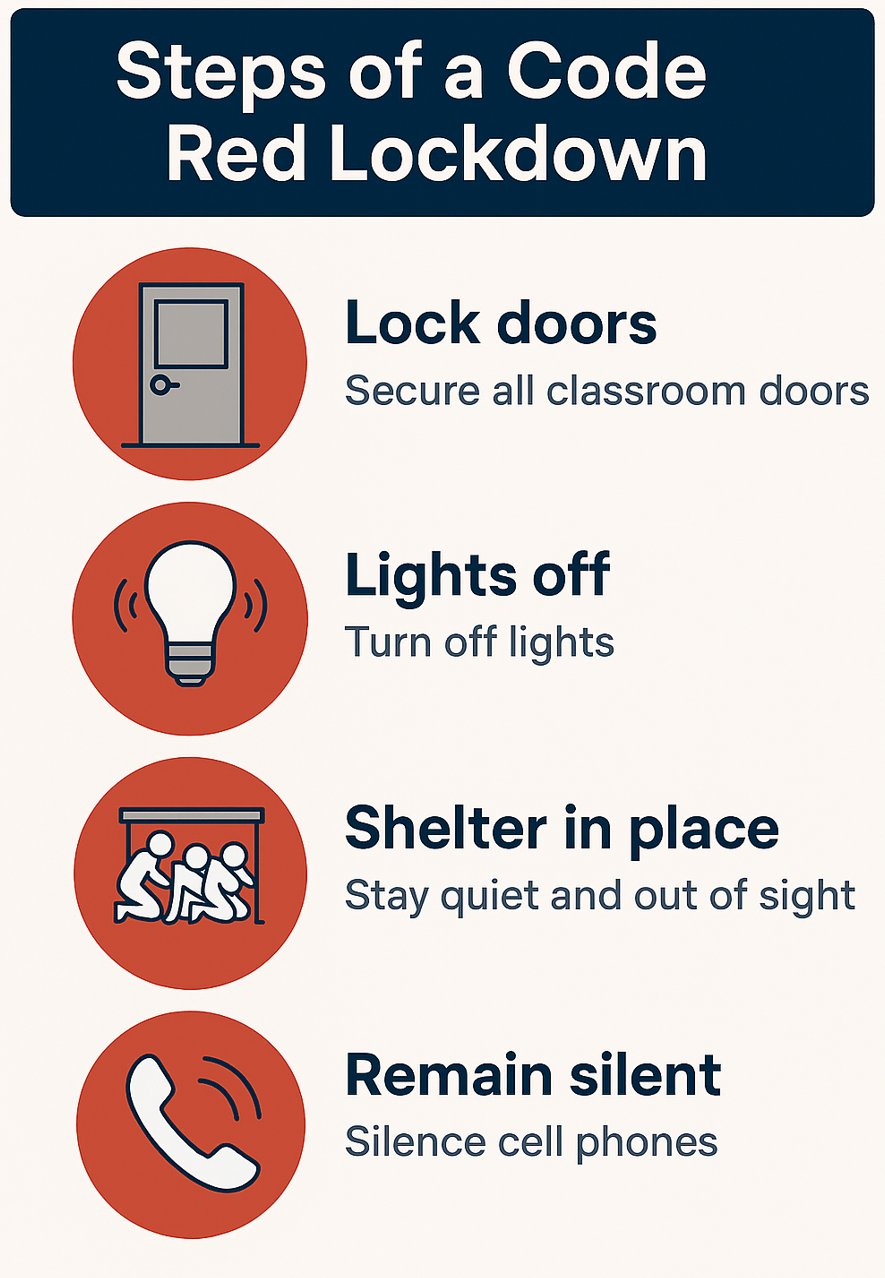 SimulAlert: Understanding Code Red: School Lockdown Protocols and Emergency Preparedness